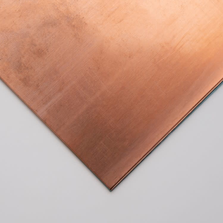 Brushed Copper Plate