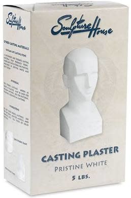 Pristine White Casting Plaster - 5Lbs - MICA Store