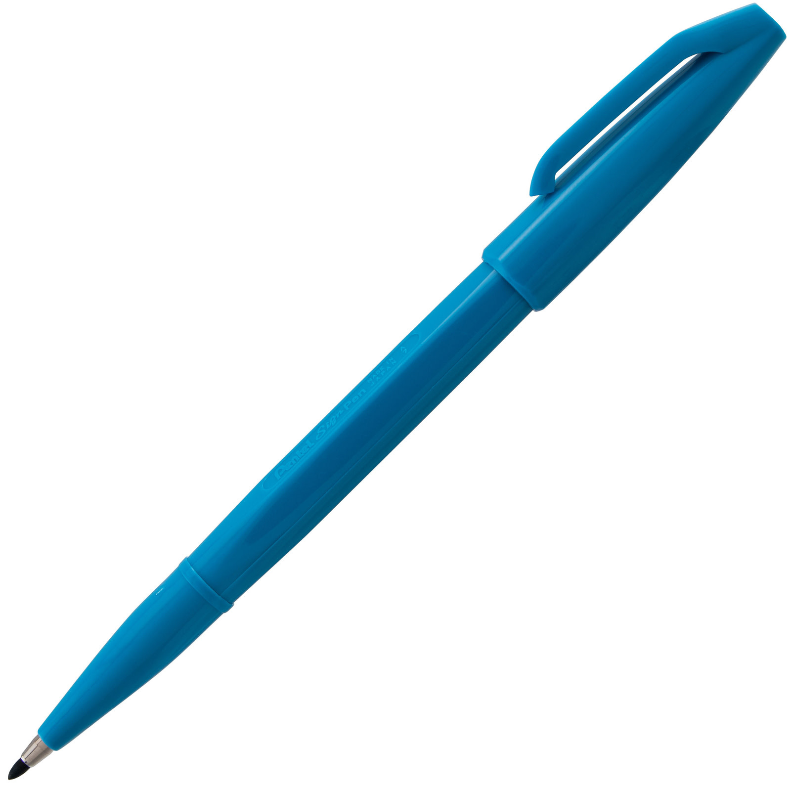 Pentel Fiber Tip Sign Pen Sky Blue - MICA Store