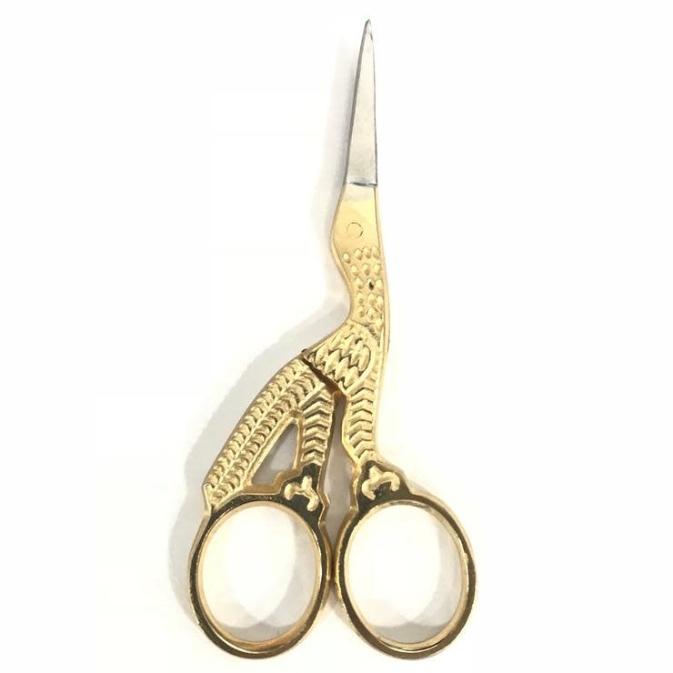 Allary Scissors Embroidery - Golden Stork - MICA Store