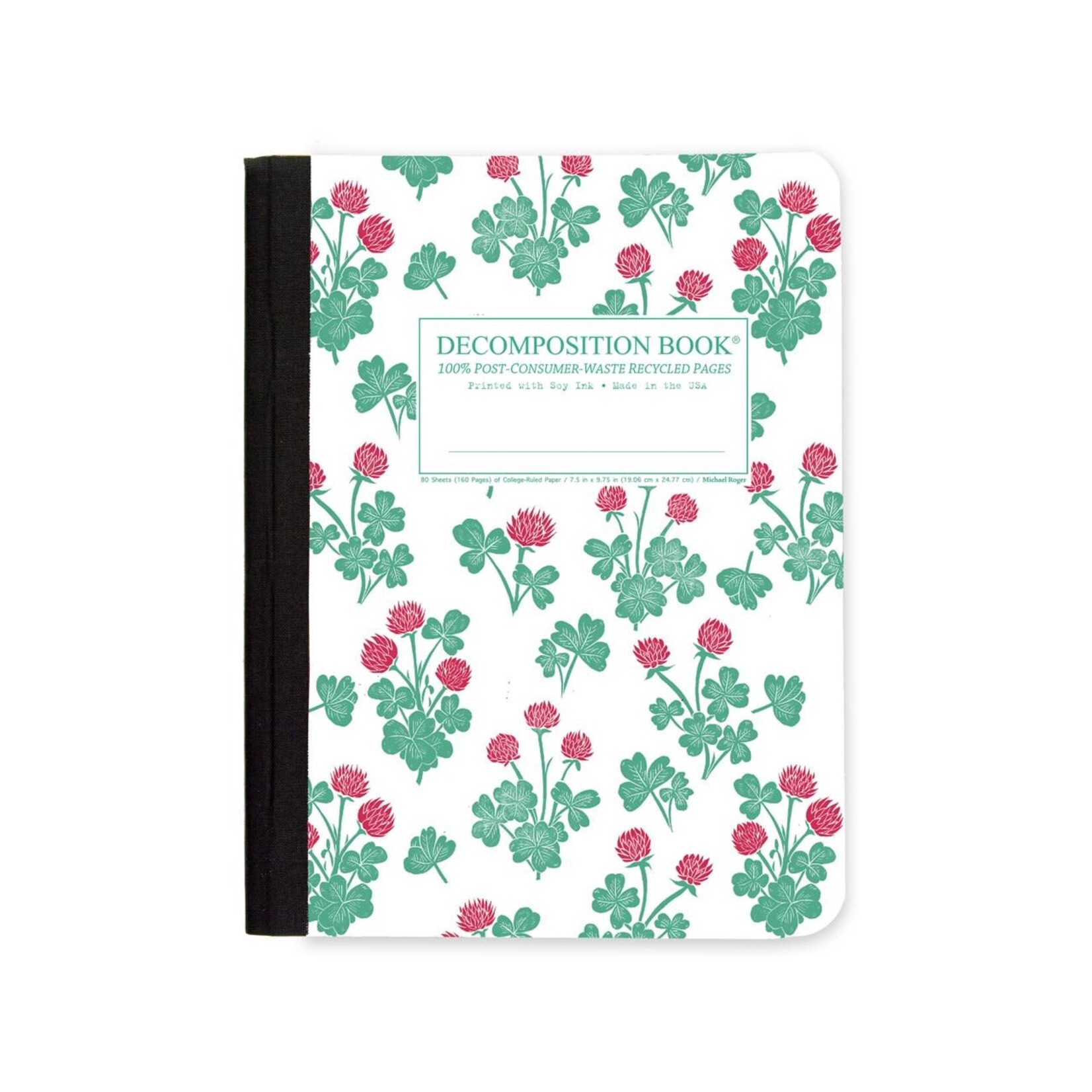 Michael Rogers Decomposition Book | Crimson Clover| Lined Pages - MICA ...