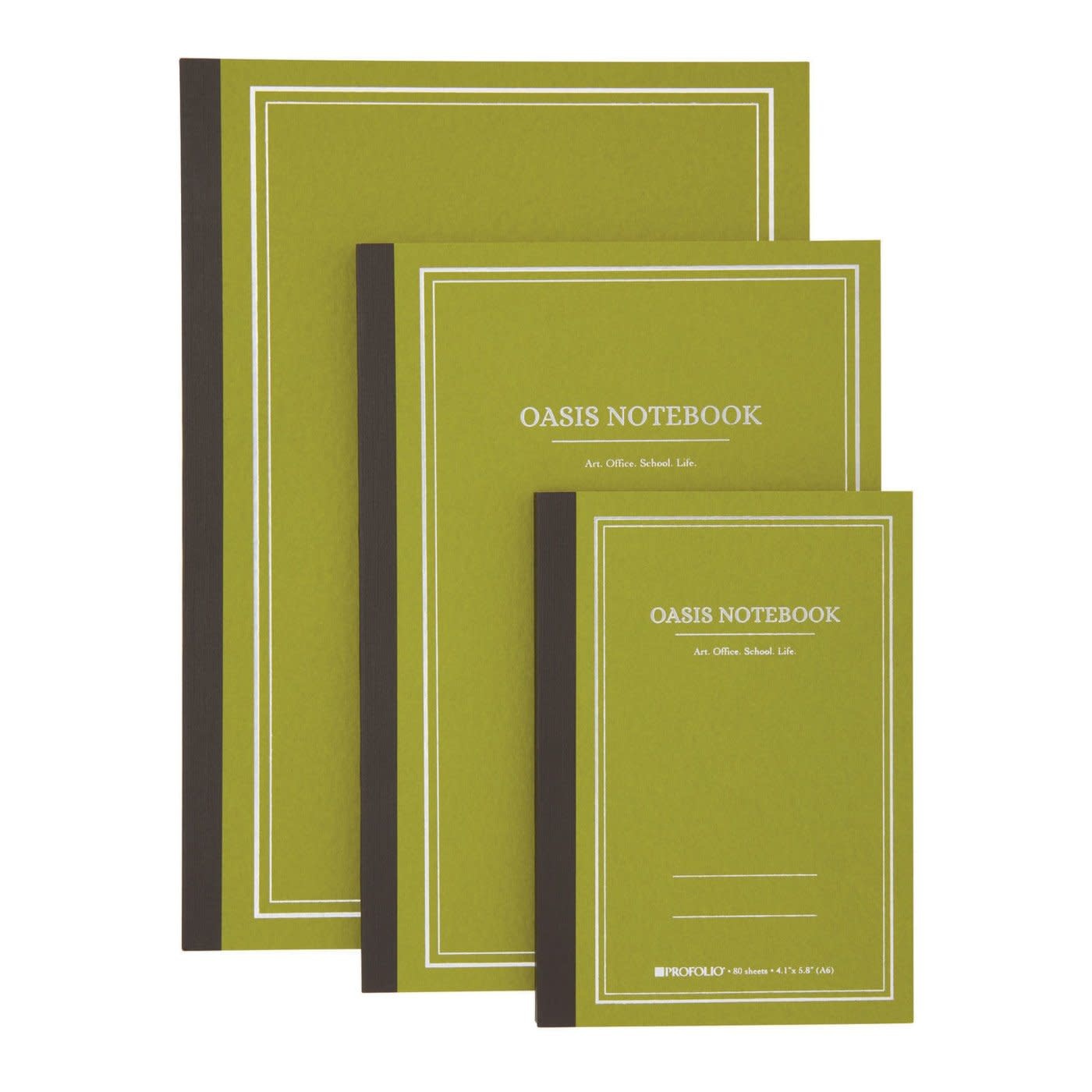 Itoya Notebook Oasis A6 Avocado - MICA Store