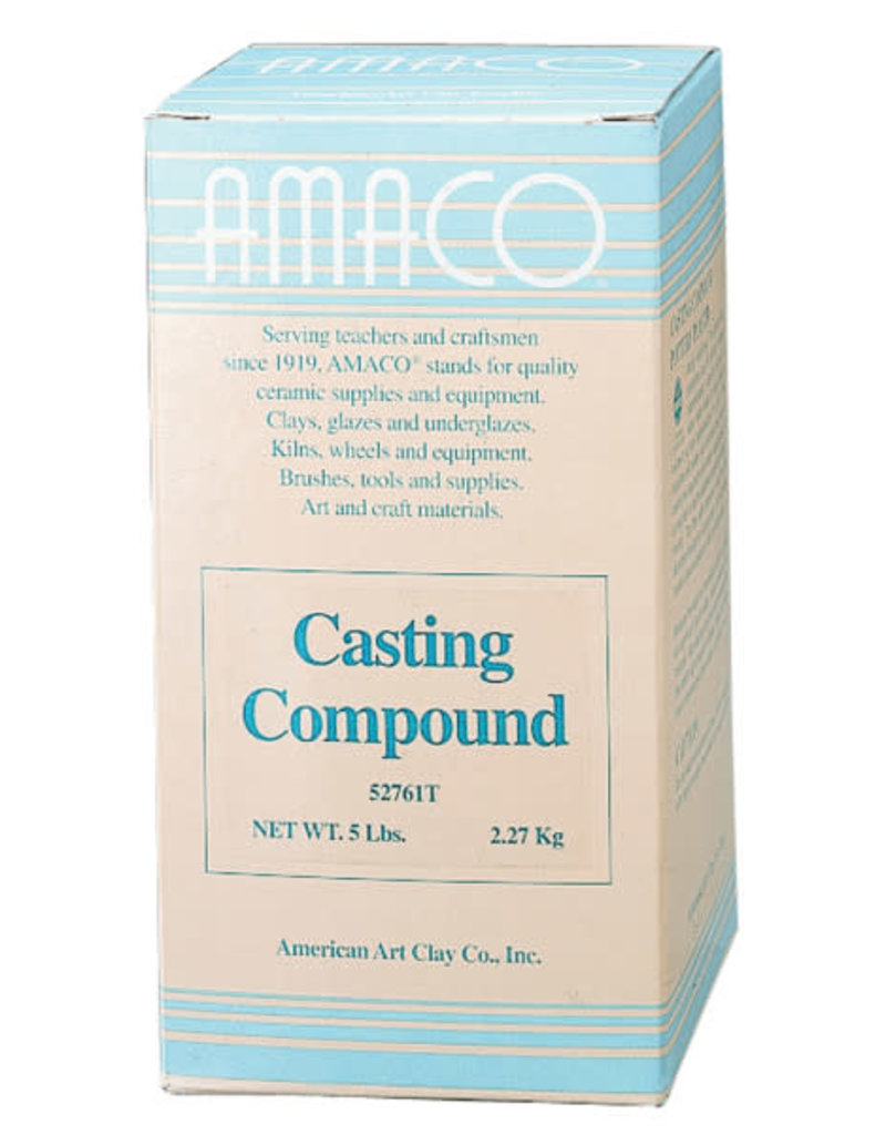 Amaco Plaster Casting Compound, 5 lb. - MICA Store