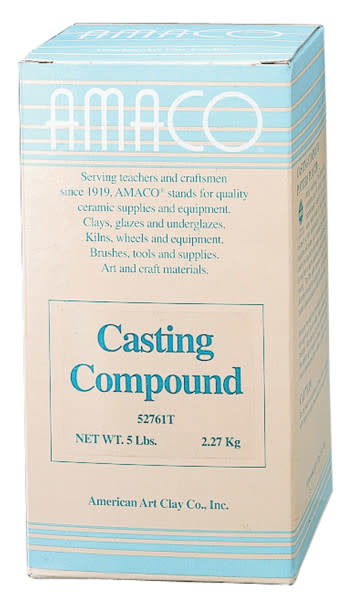 Amaco Plaster Casting Compound, 5 lb. - MICA Store Amaco Plaster Casting Compound, 5 lb. - MICA Store