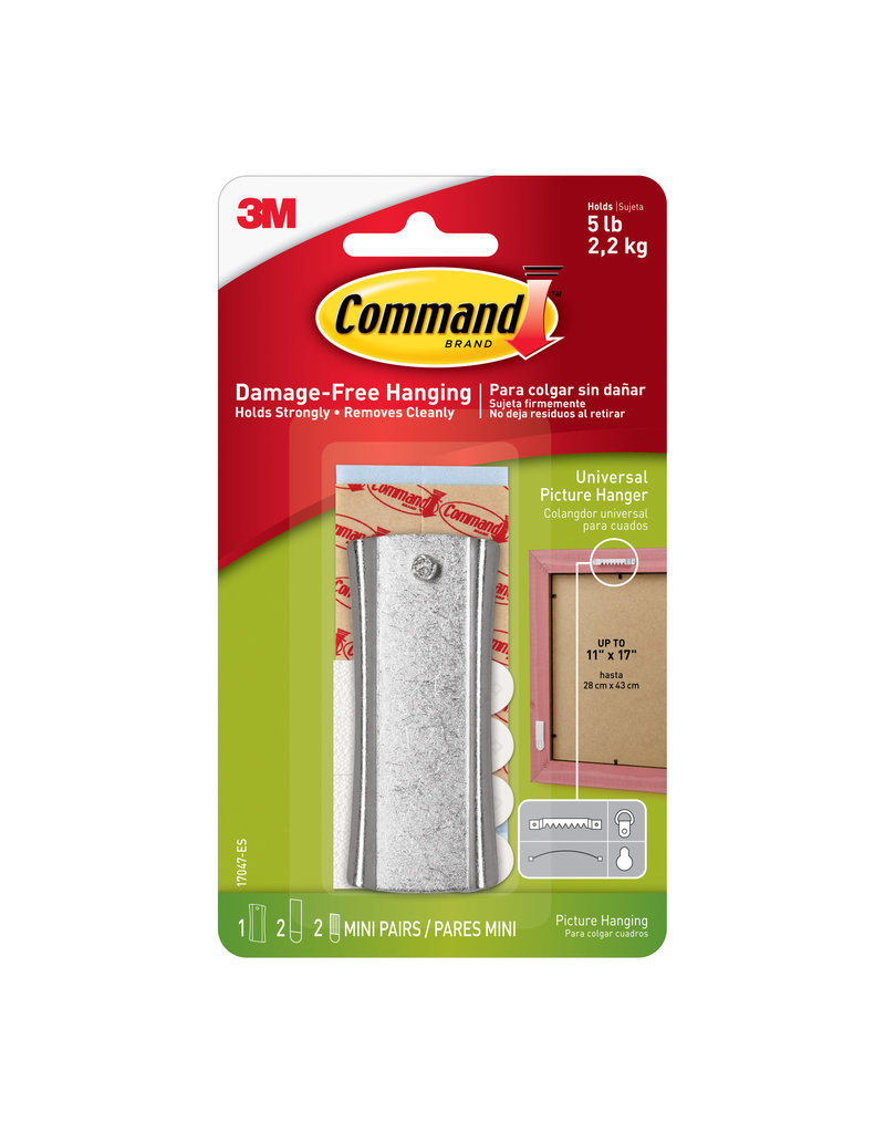 Command Sawtooth Sticky Nail Hanger, Metal Hanger - MICA Store