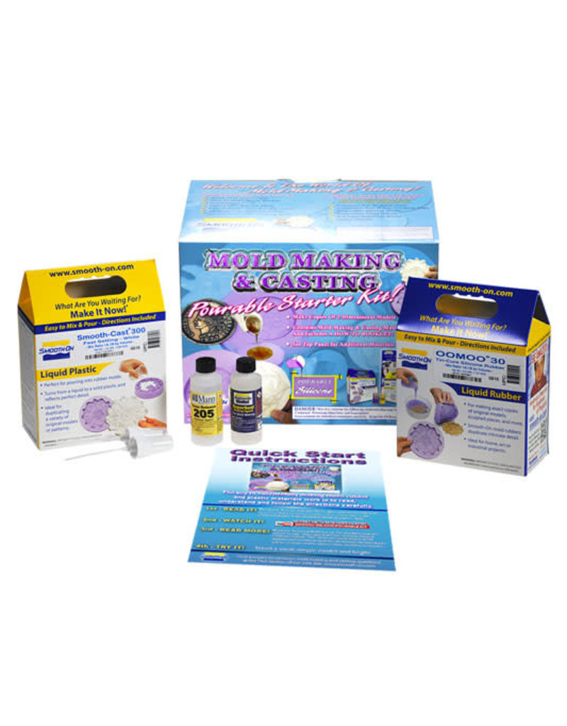 Silicone Pourable Mold Rubber Starter Kit - MICA Store