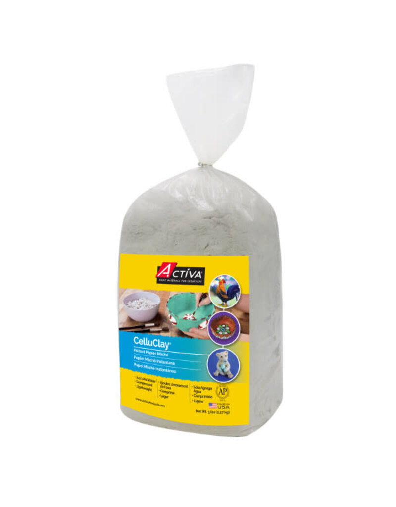 Celluclay Instant Papier Mache, Gray 5 lbs. - MICA Store