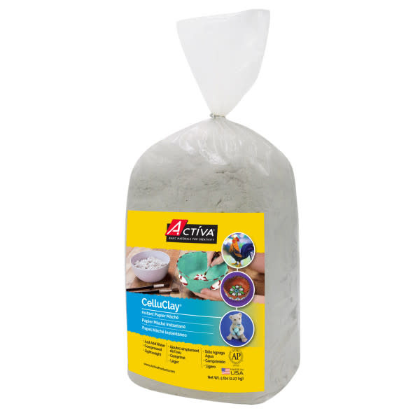 Celluclay Instant Papier Mache, Gray 5 lbs. - MICA Store