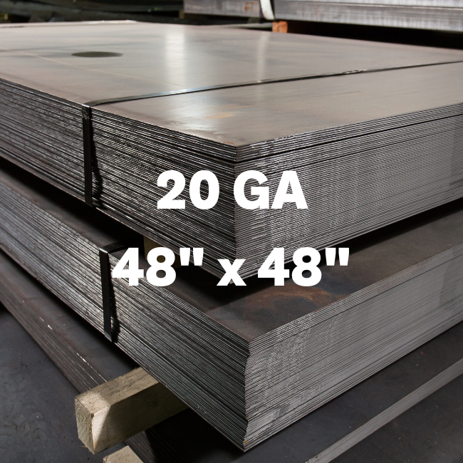 IS Mild Steel 20 GA 4ftx4ft Sheet - MICA Store