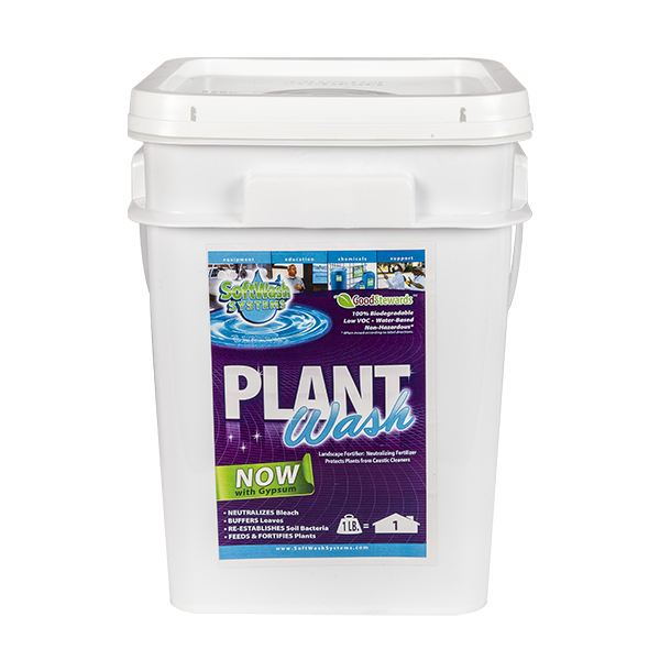 Plant Wash by SoftWash Systems - SoftWash Systems