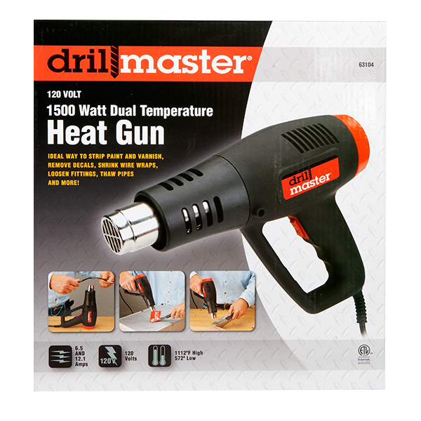 Heat Gun - 1500 Watt Dual Temperature - SoftWash Systems