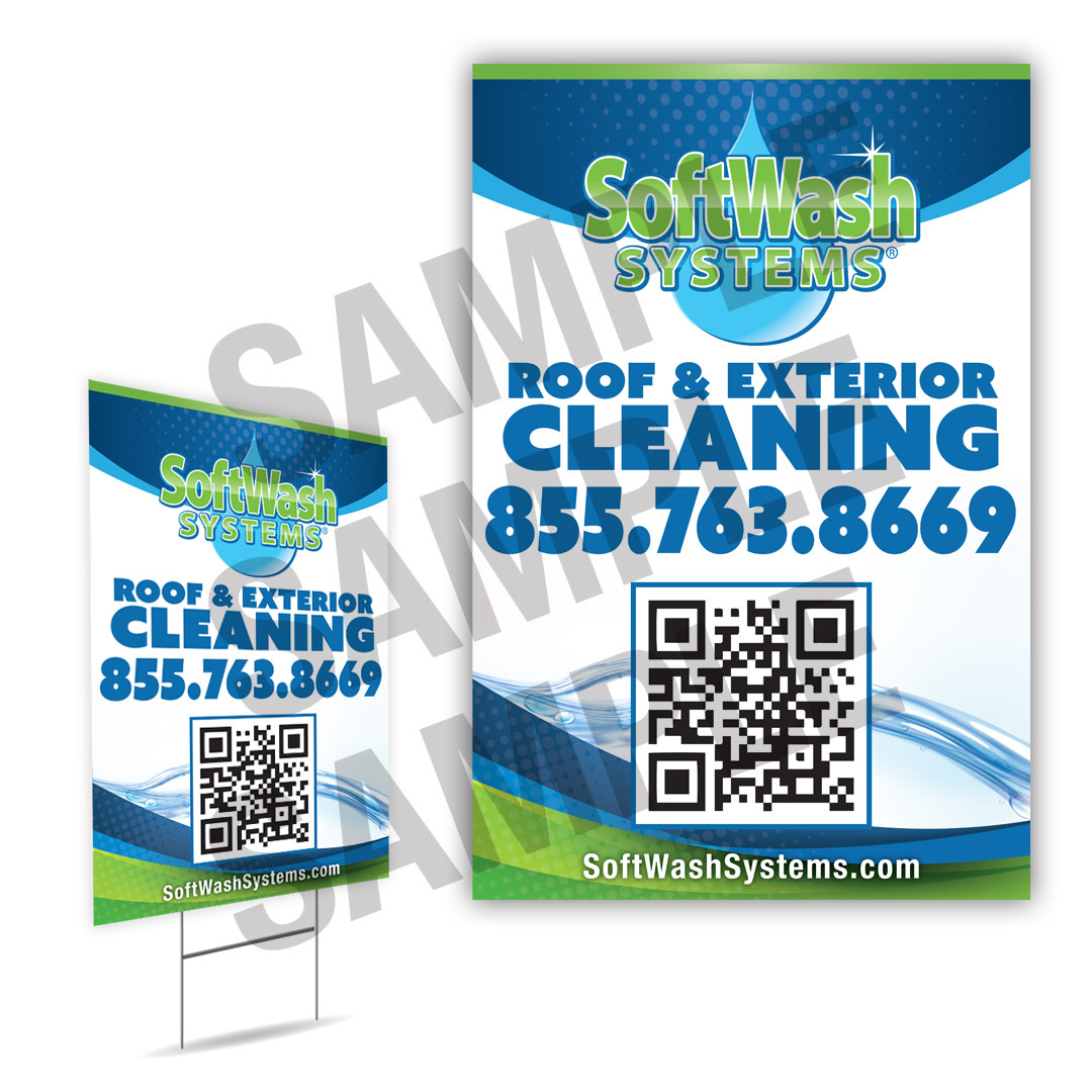 SWS Bandit Sign (QTY 200) - SoftWash Systems