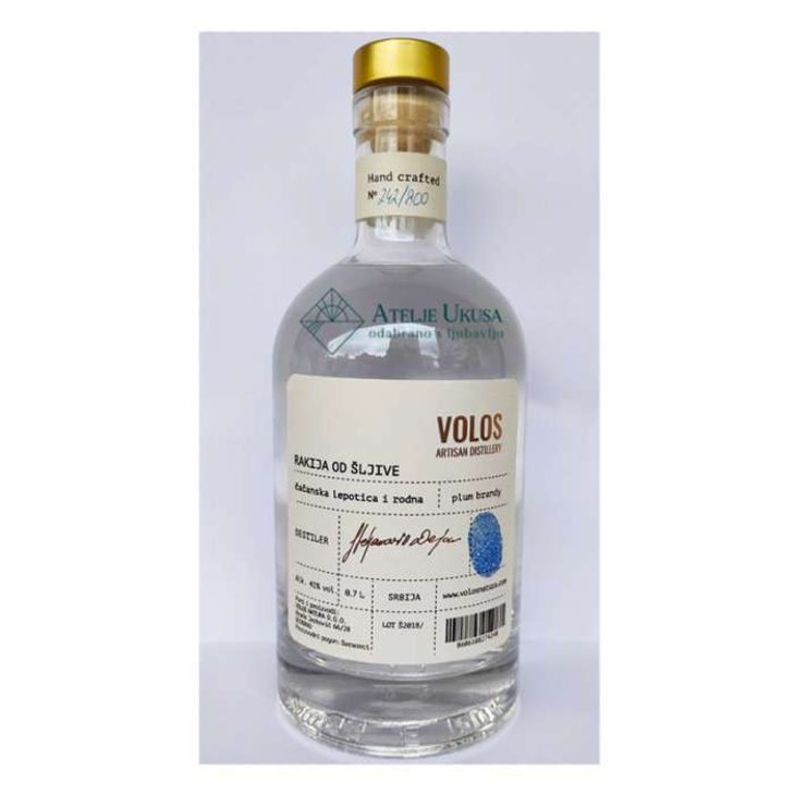 Volos Natura Plum Brandy Serbia 500 ml - Noe Valley Wine & Spirits