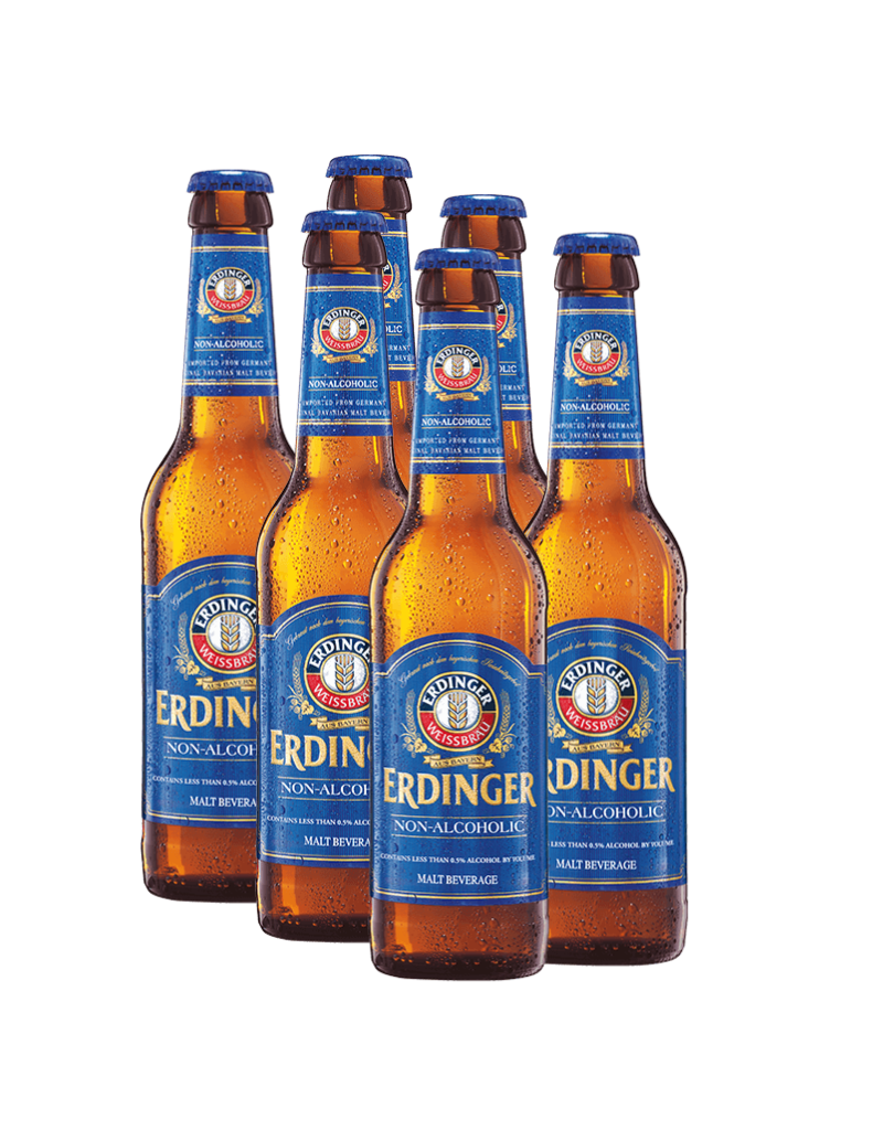 Erdinger Non-Alcoholic Weissbrau 6 pack 330 ml - Noe Valley Wine & Spirits