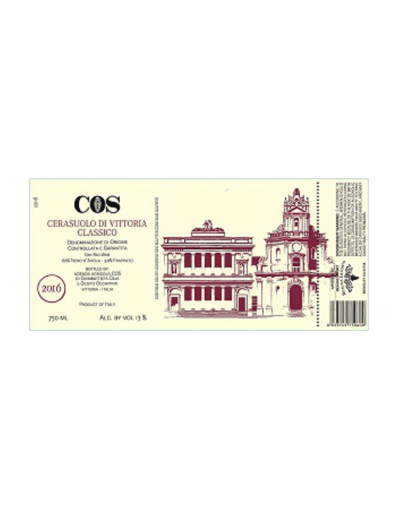 COS 2021 COS Cerasuolo di Vittoria DOCG 750 ml - Noe Valley Wine & Spirits