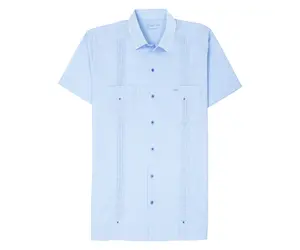 Tejas Guayabera Sky Blue - Shop Barron's