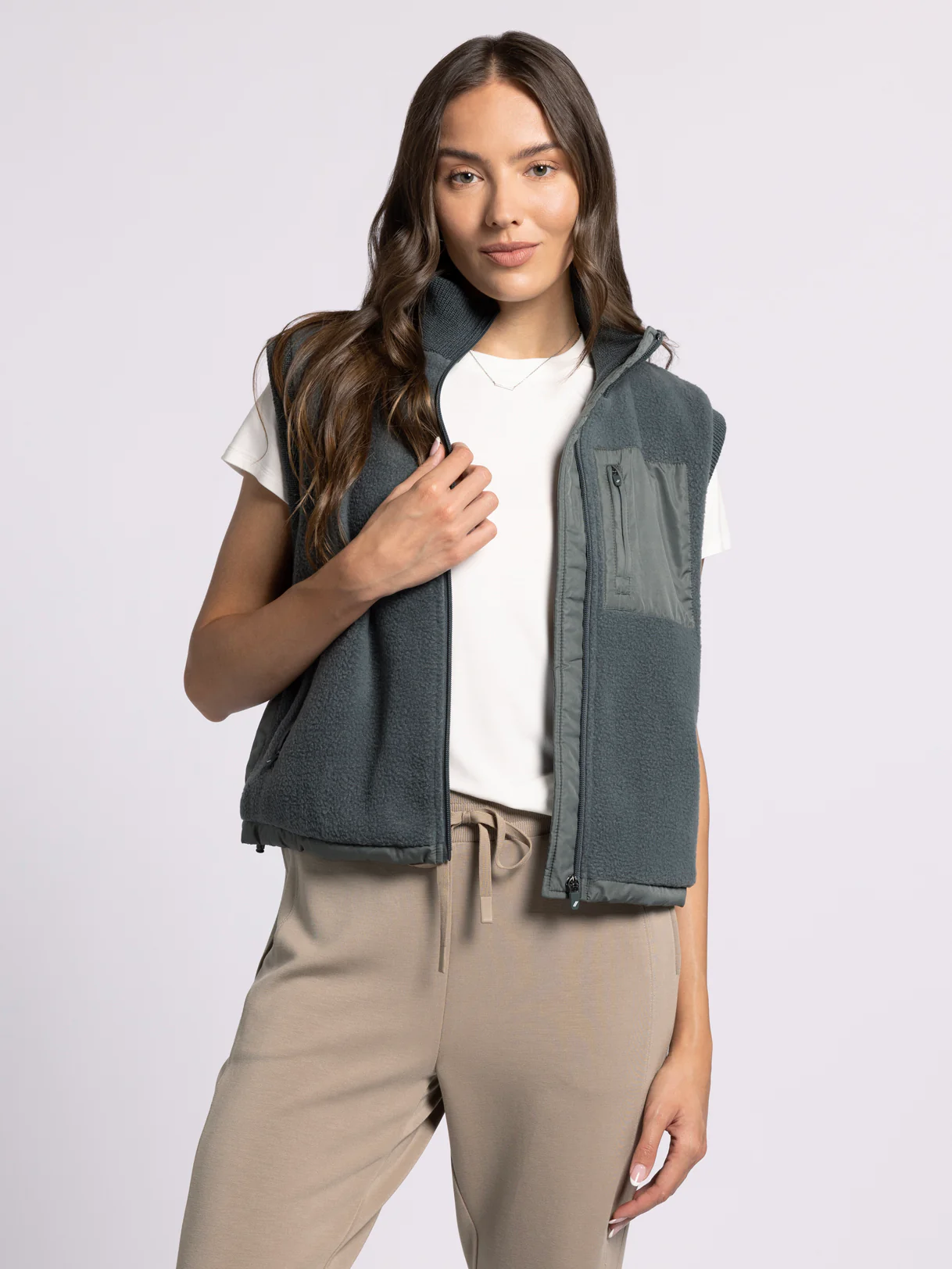 Bretta Vest Smoked Jade - Shop Barron's