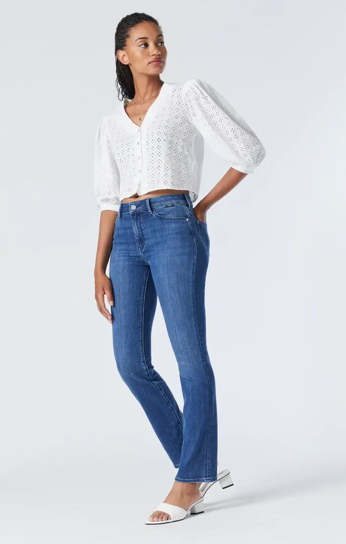 KENDRA Straight Leg Jeans - Evelyn Lane Clothing Co.