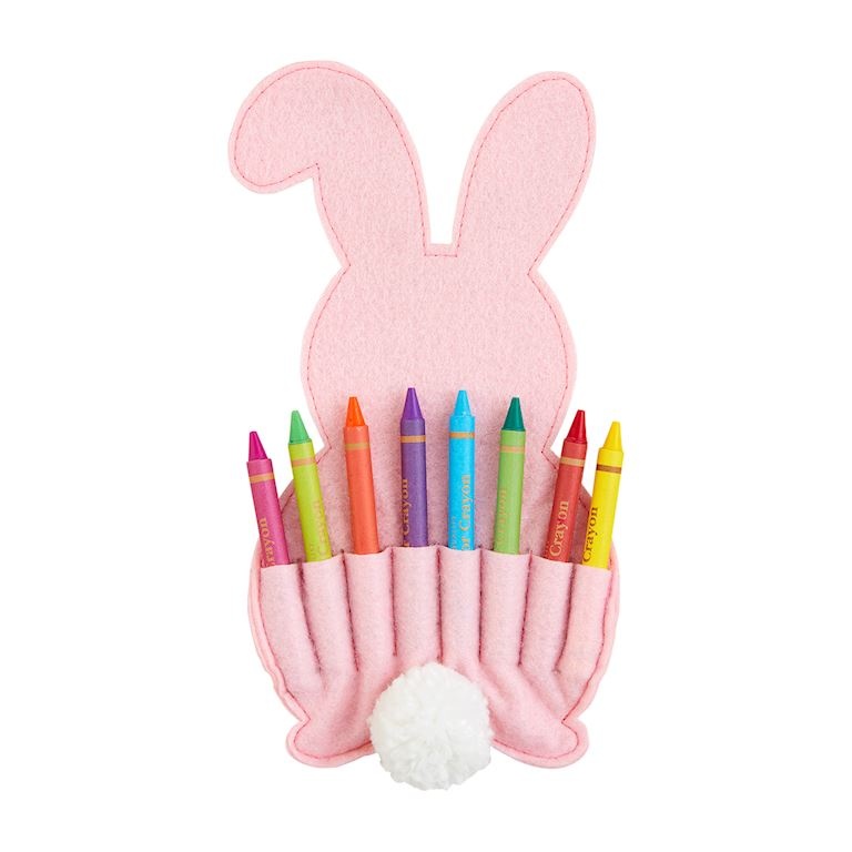 Pink Bunny Crayon Holder - GoodHearts