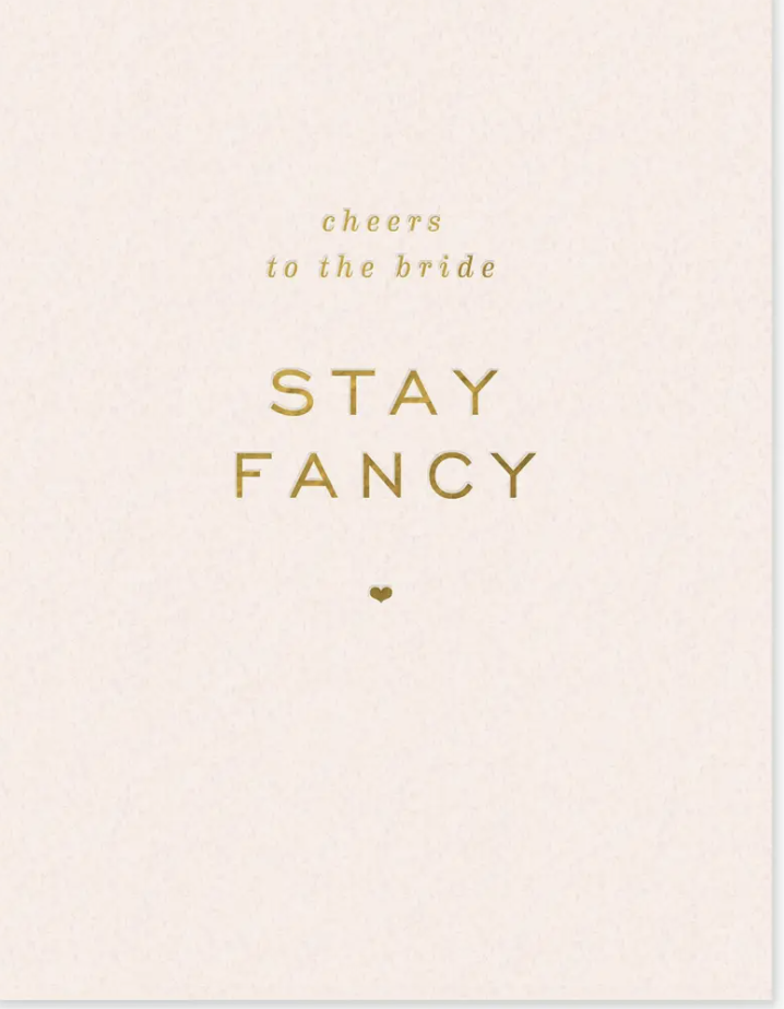 Cheers to the Bride Card - Junebug