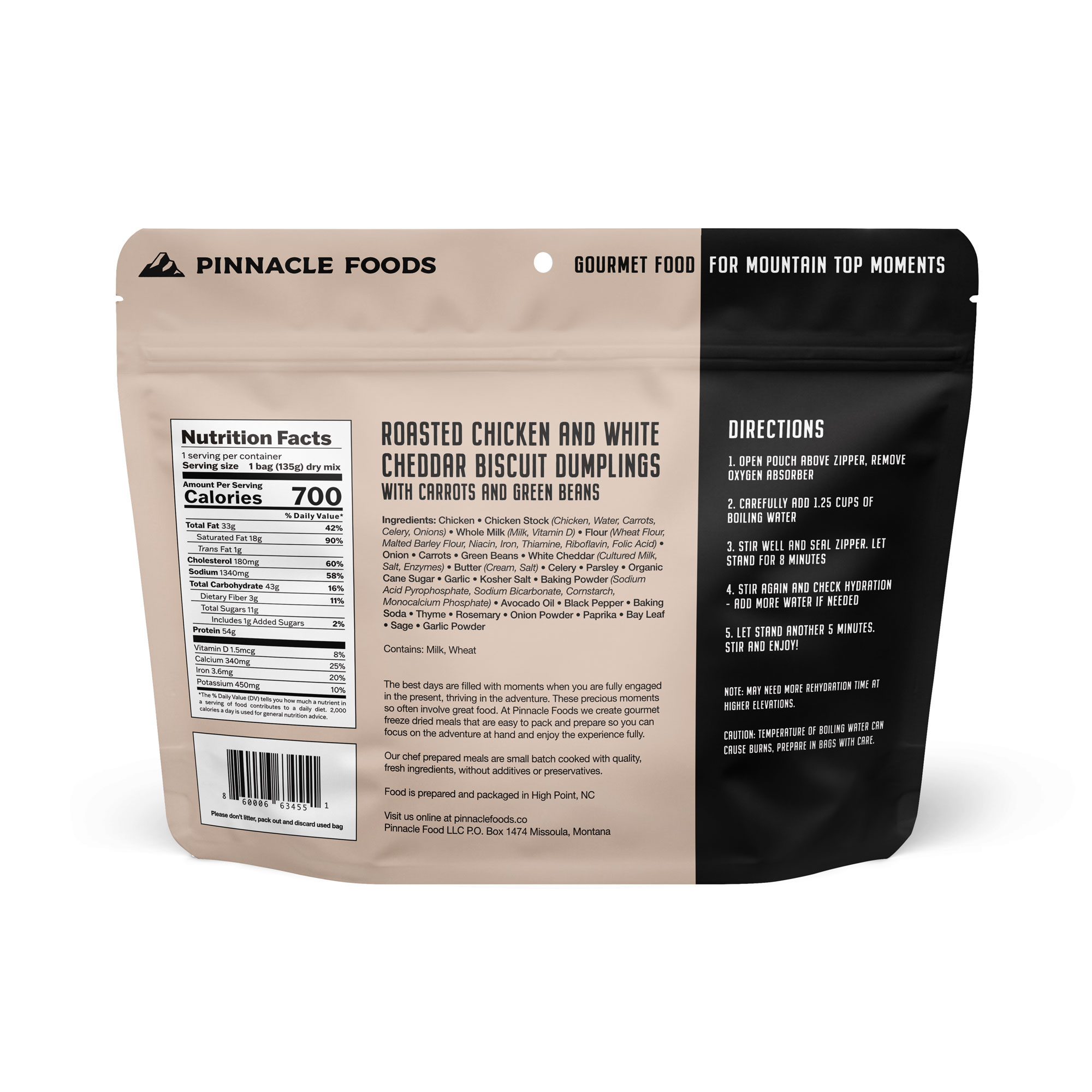 Pinnacle Foods Roasted Chicken & White Cheddar Biscuit Dumplings ...