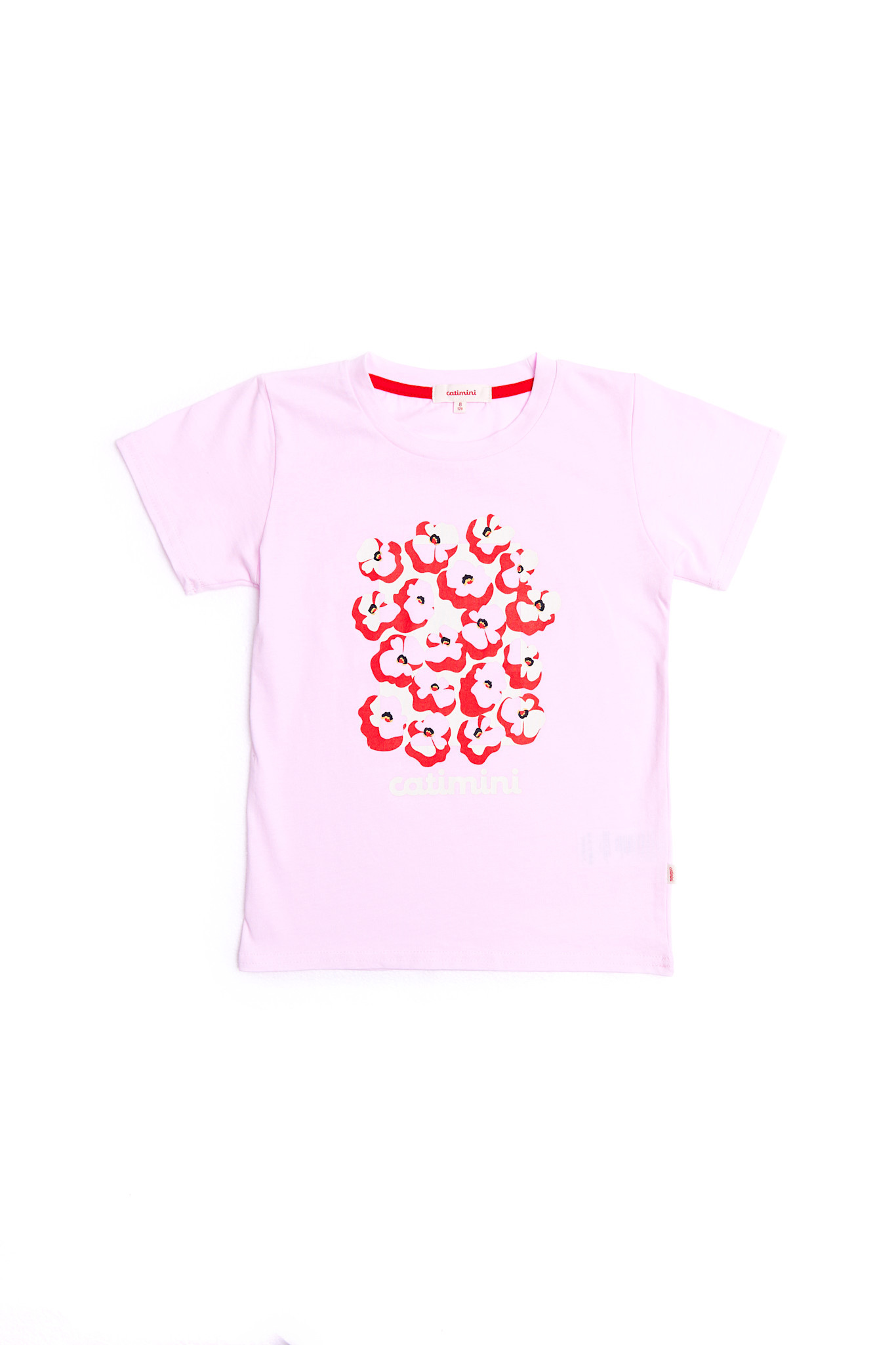 GIRLS SS TEE W/ FLORAL LOGO GRAPHIC | Catimini Canada - Kidz Global ...