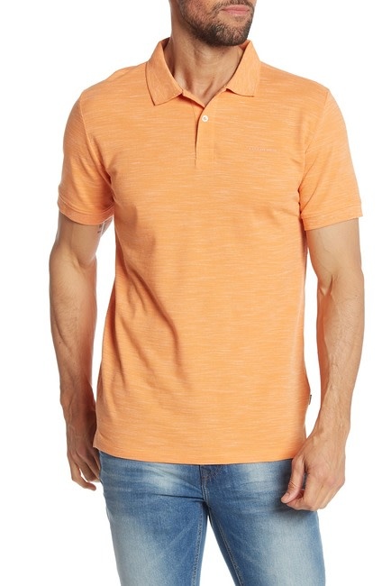 Space Dyed Polo W. Solid Collar: 30-49020 - LINDBERGH