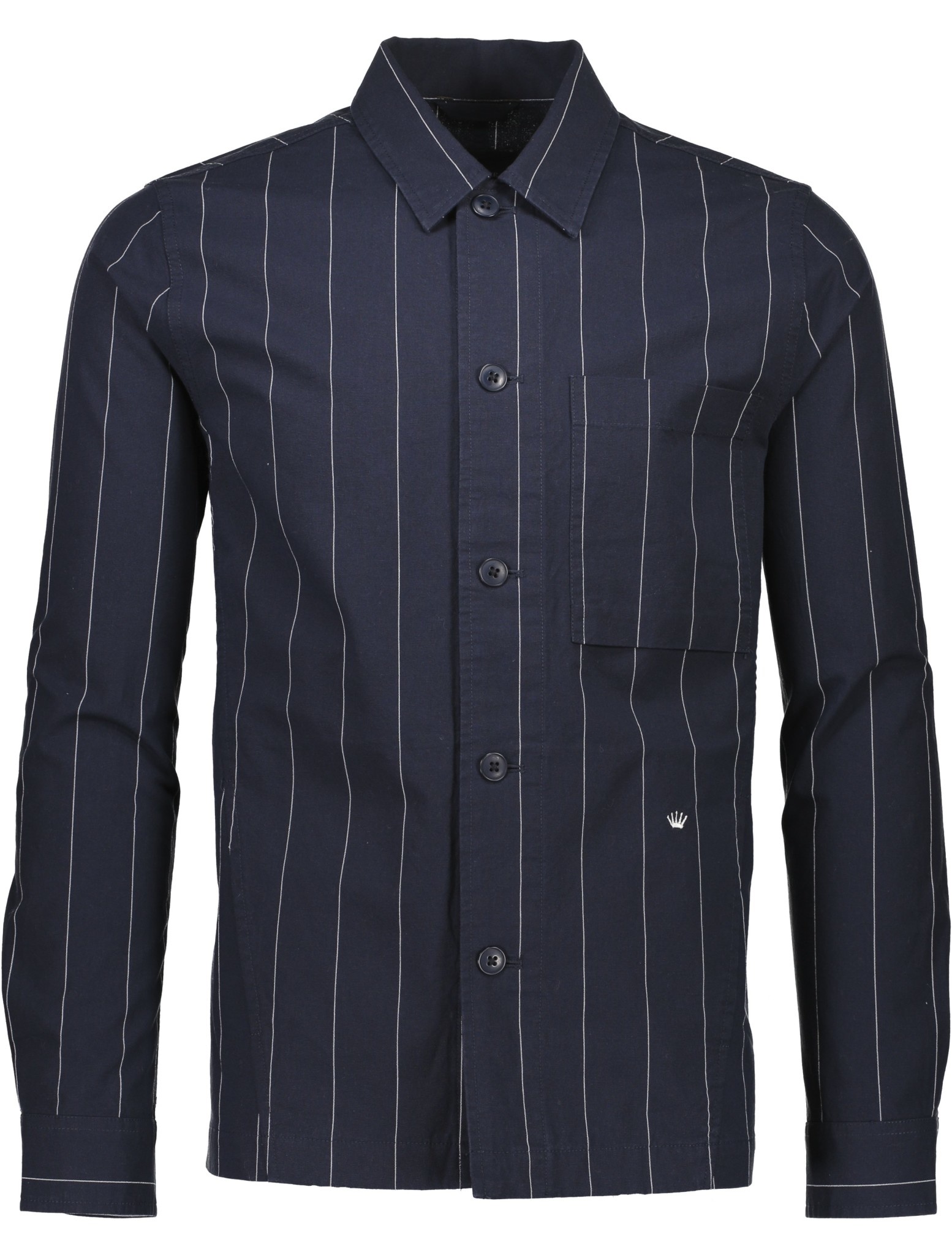 Oxford Stripe Outer-Shirt Style: 60-20586US - LINDBERGH