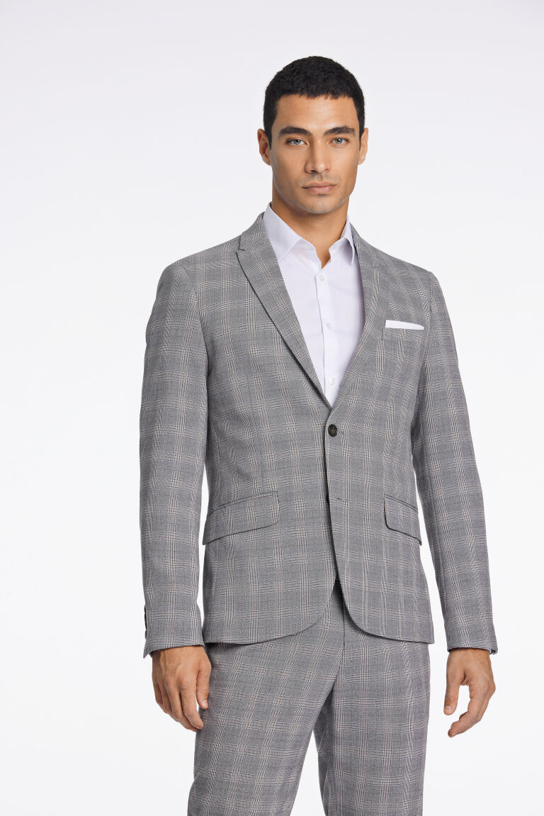 Checked Relaxed Suit Style: 30-606022US - LINDBERGH