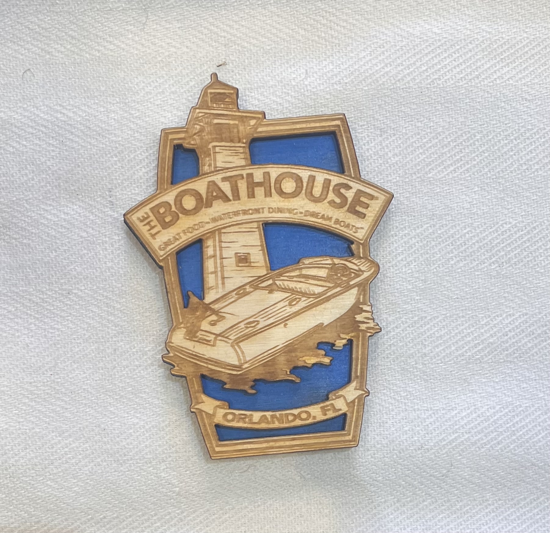 BH WOOD MAGNET - The BOATHOUSE Boatique