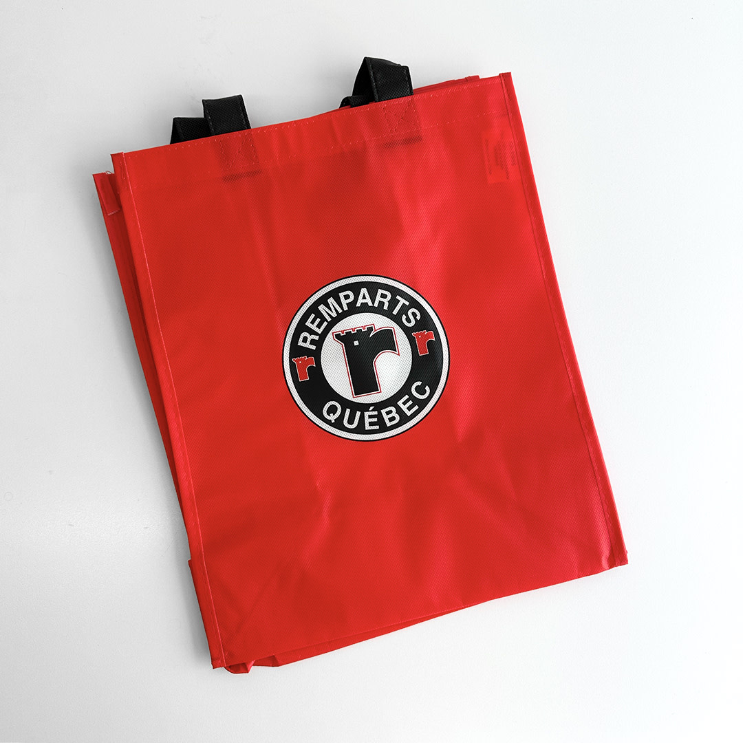Sac Reutilisable Rouge - Remparts de Québec