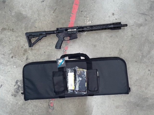 Firearms Unknown GUNGNIR 16" Complete AR Rifle 300BO 1:7 Caspian Black ...