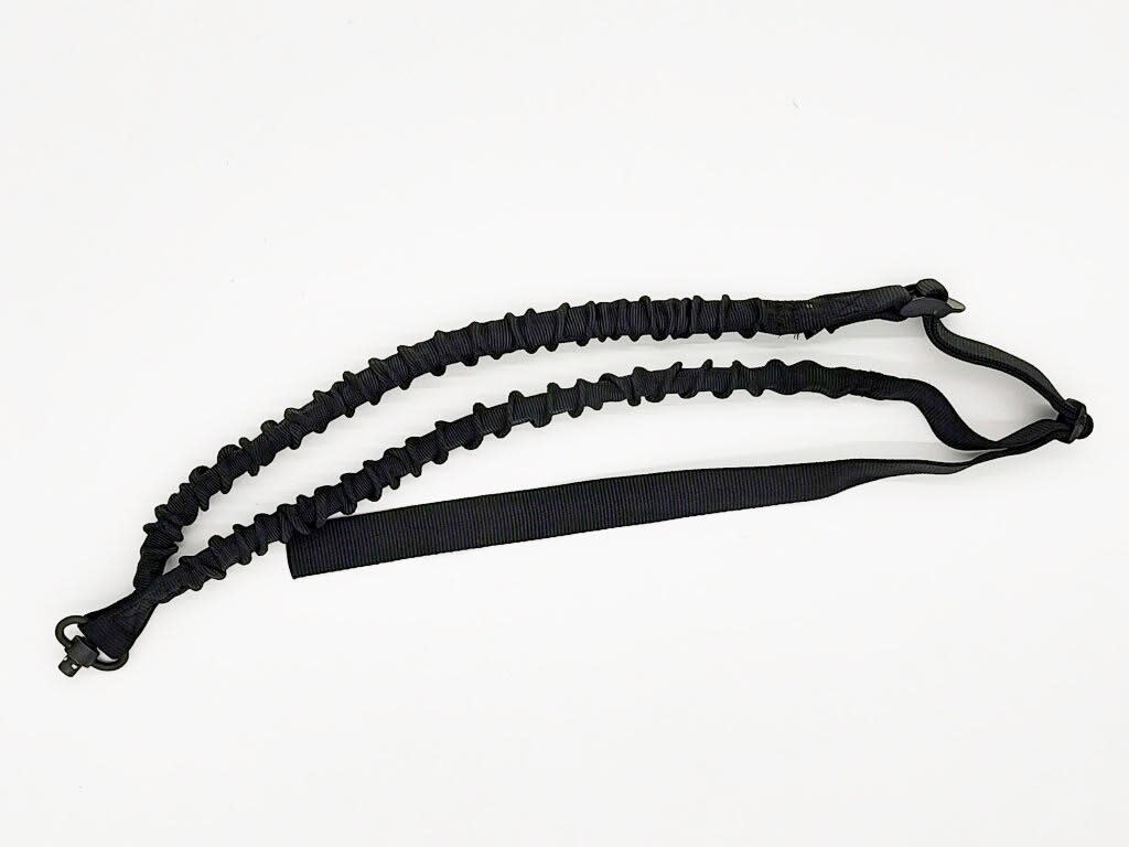 Single Point Sling, Black with QD Swivel - Firearms Unknown