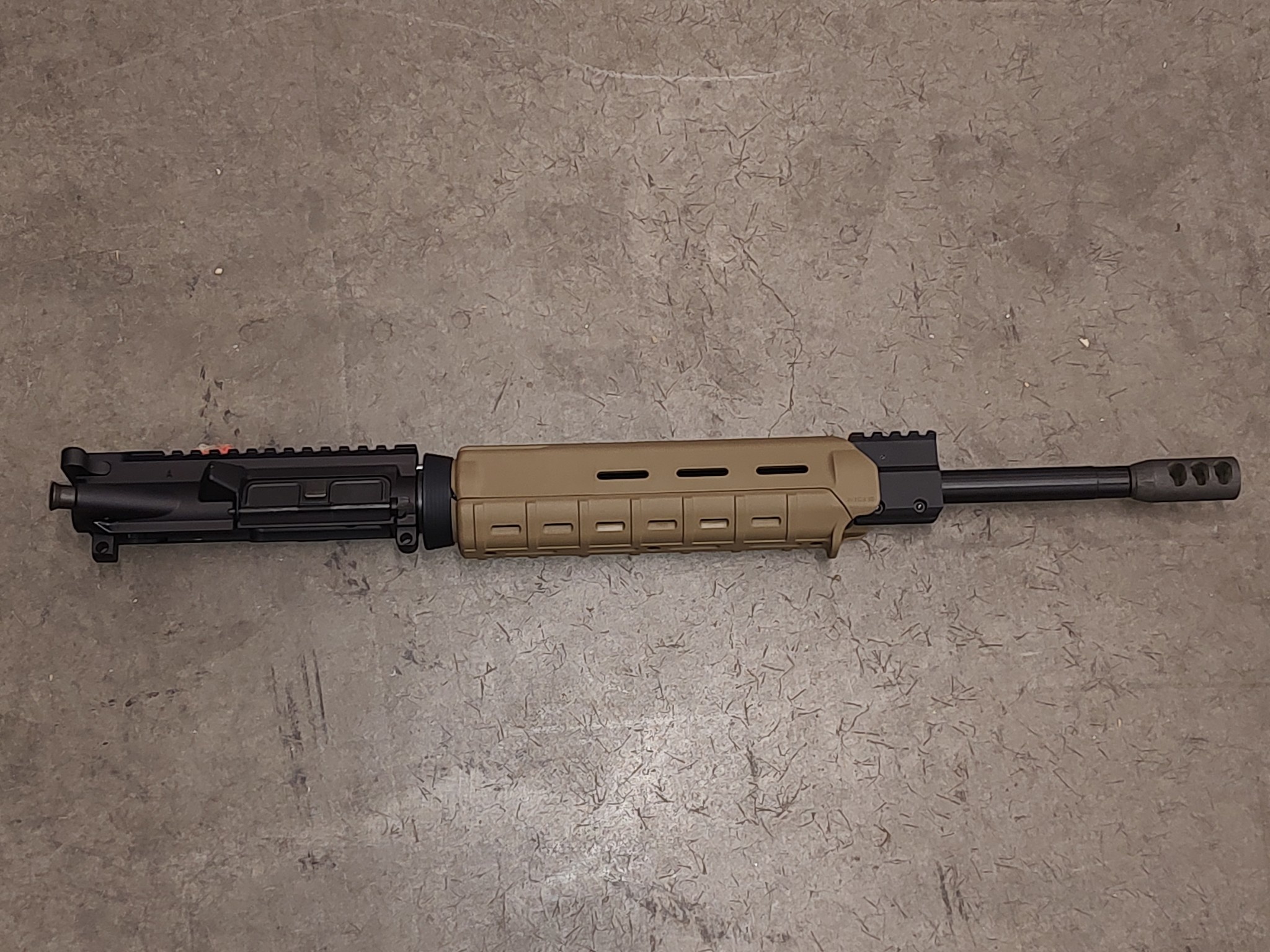 FU Custom Upper 16" 5.56 NATO, Midlength Gas System, BCG, Magpul MOE ...