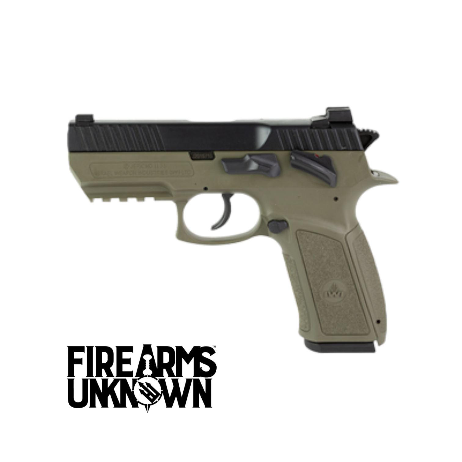 IWI US, Inc, Jericho 941 Enhanced, Pistol, 9MM, 3.8", ODG, 2 17 Rnd ...