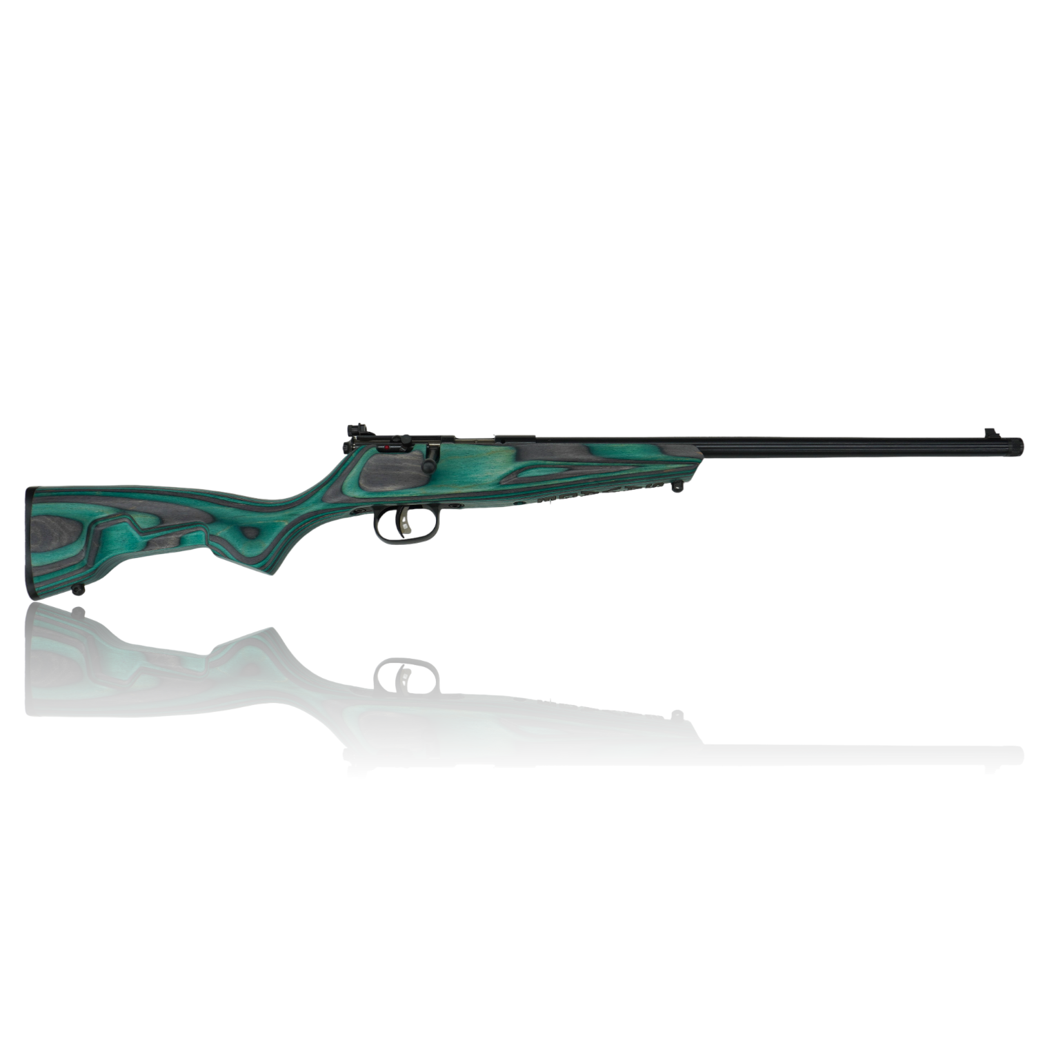 Savage Rascal Minimalist Bolt Action 22LR 16.125" Barrel Teal and Gray ...