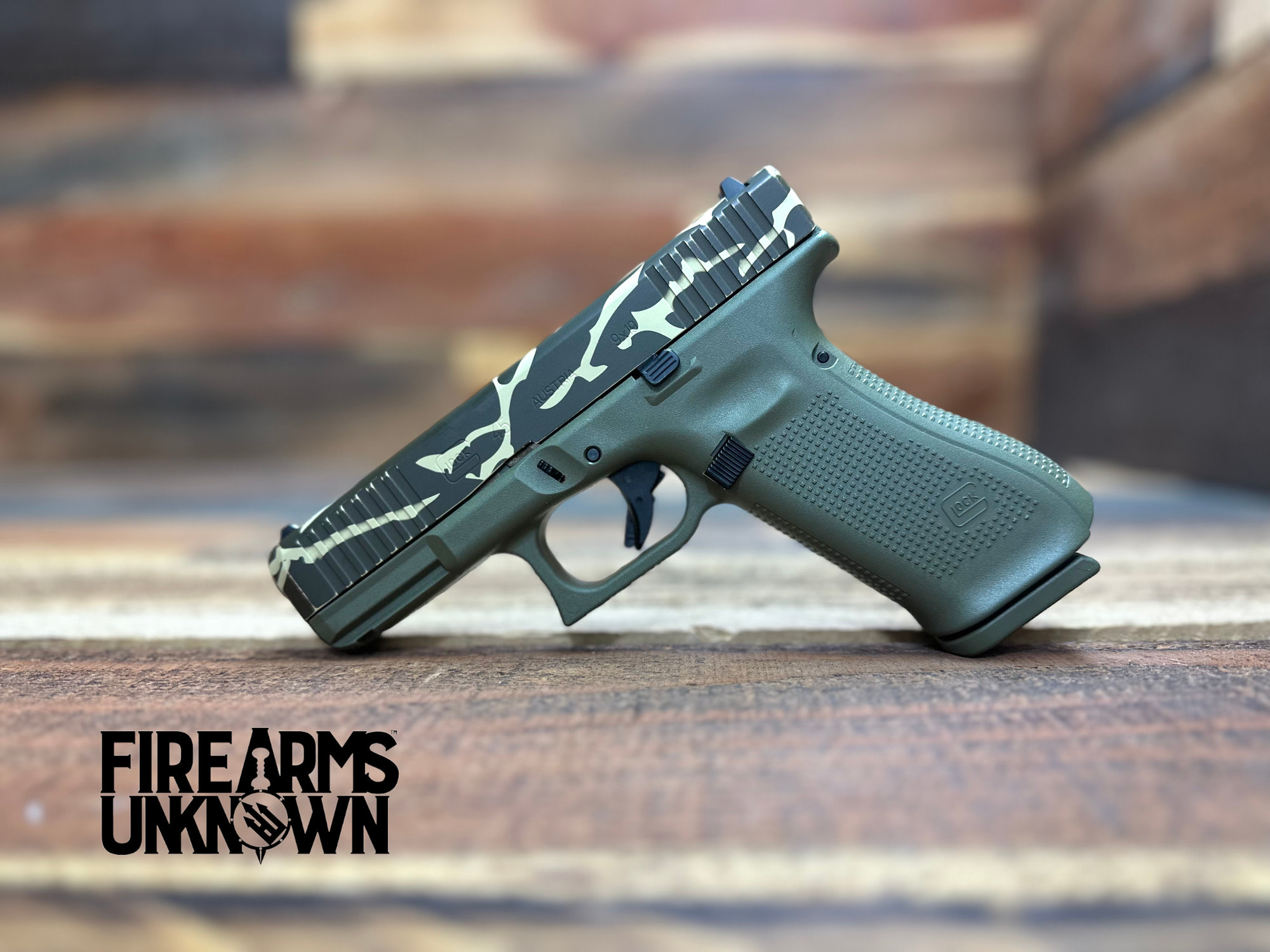 GLOCK45 G45 GEN5 9MM 4" BLK/BFG (3) 17RD Pistol, Cerakote Benelli Sand ...