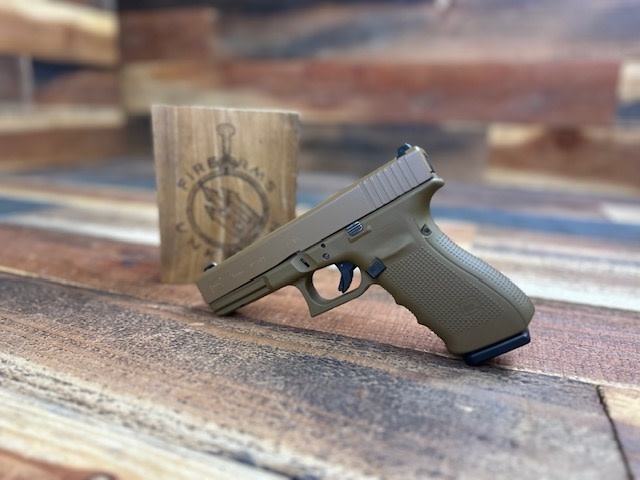Glock 21 Gen4 Police Trade-In (USED) Two-Tone AI Dark Earth & Troy Tan ...