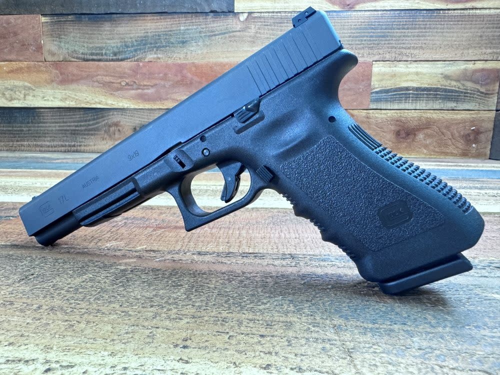 Glock G17L Gen3 9MM 6.02" BLK/BLK (2)17RD Pistol - Firearms Unknown