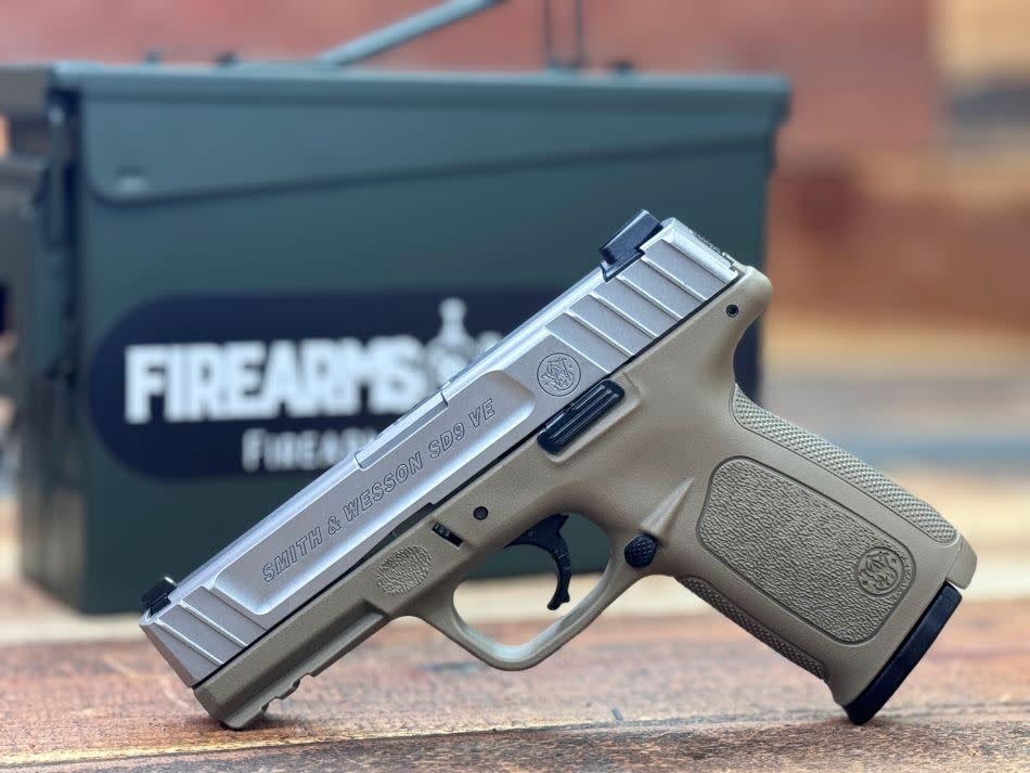 Smith & Wesson, SD9VE, 9MM, 4", 16RD, Cerakote_FDE - Firearms Unknown