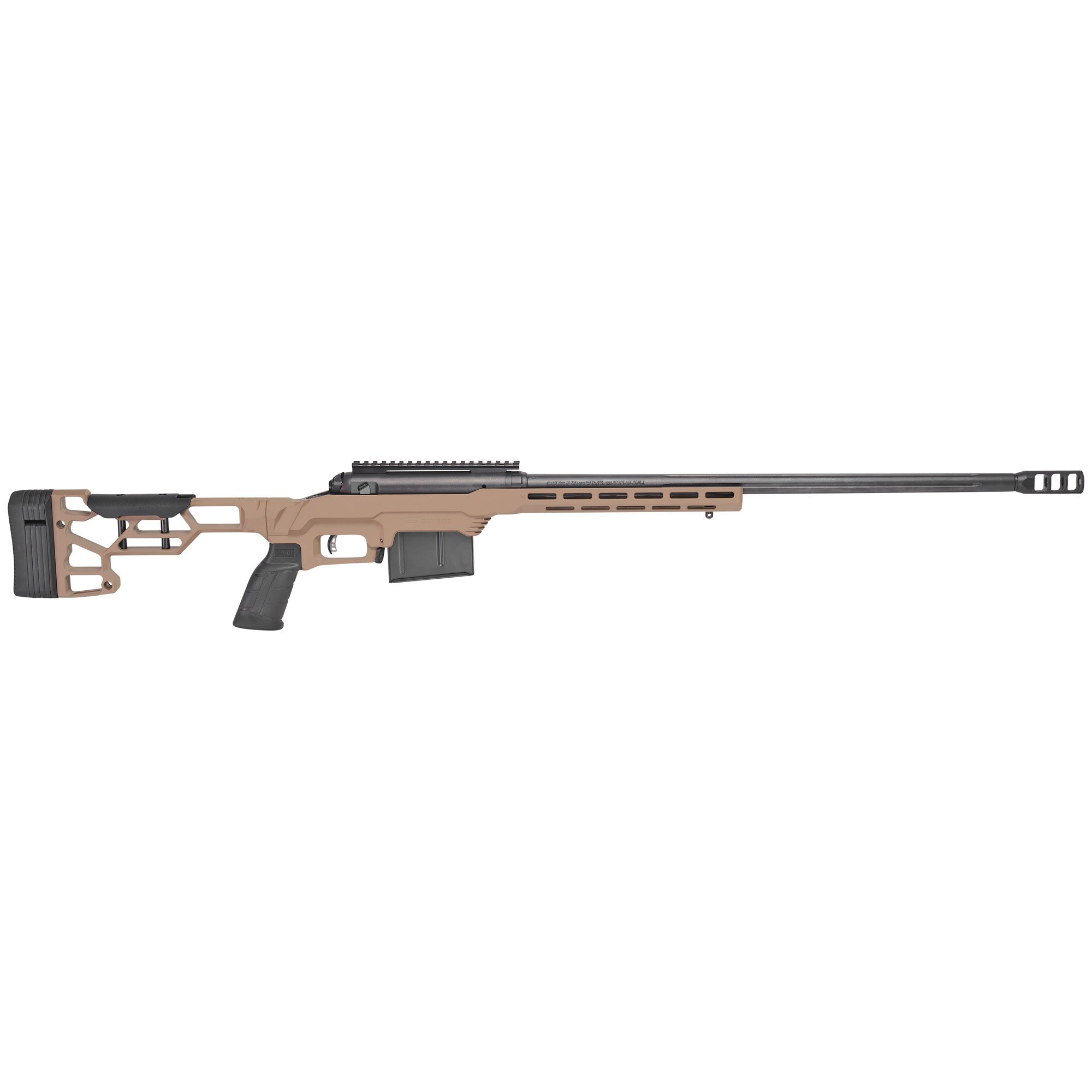 Savage Arms, 110 Precision 6.5CM 24" BLK/FDE 10RND Rifle - Firearms Unknown