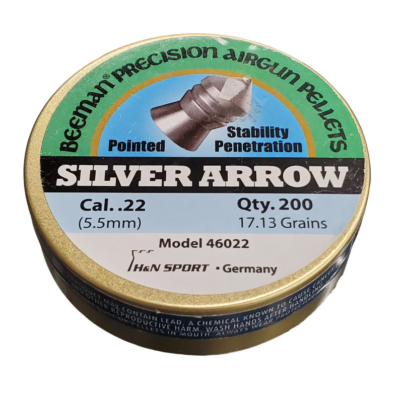 Beeman Silver Arrow .22 Cal Pellets - Firearms Unknown
