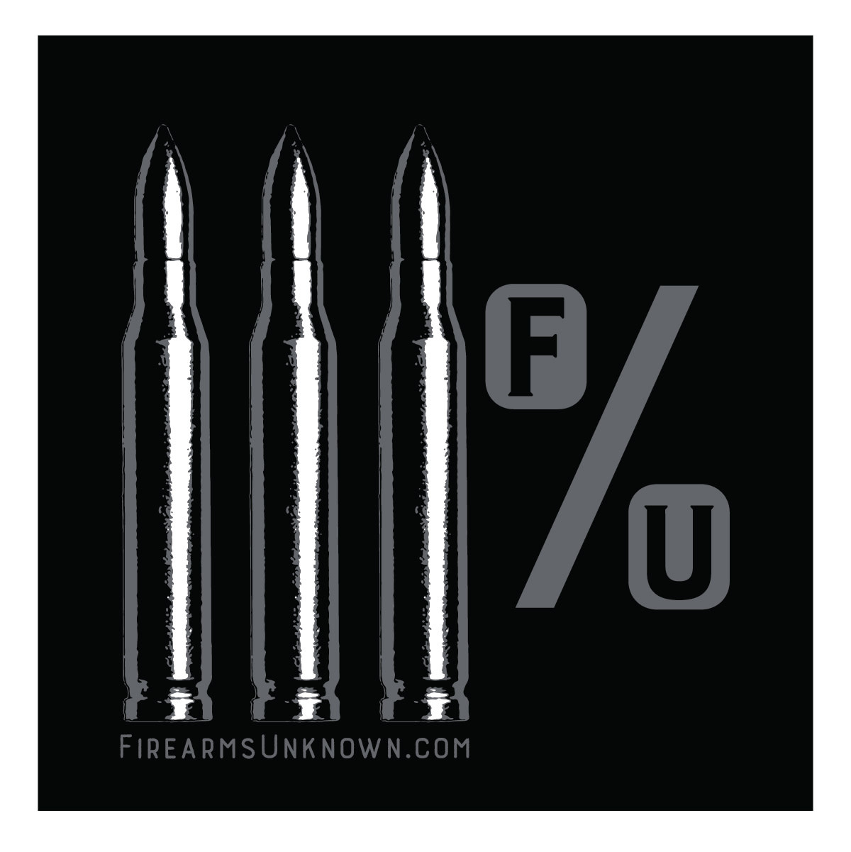 Sticker_FU_3% - Firearms Unknown