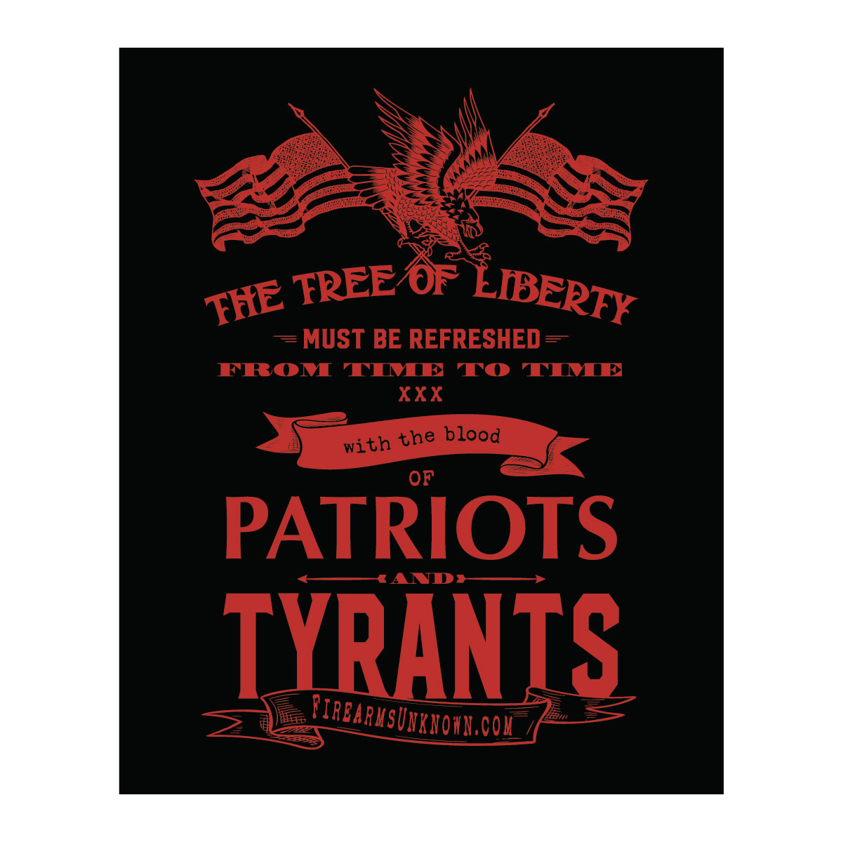 Sticker_FU_Tree of Liberty - Firearms Unknown