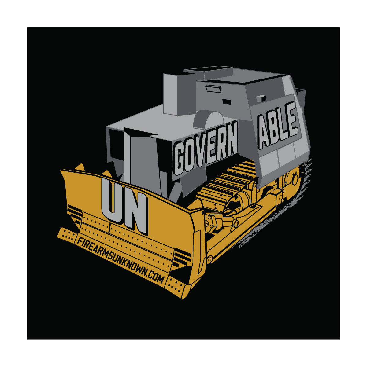 Sticker_FU_Killdozer (2) - Firearms Unknown