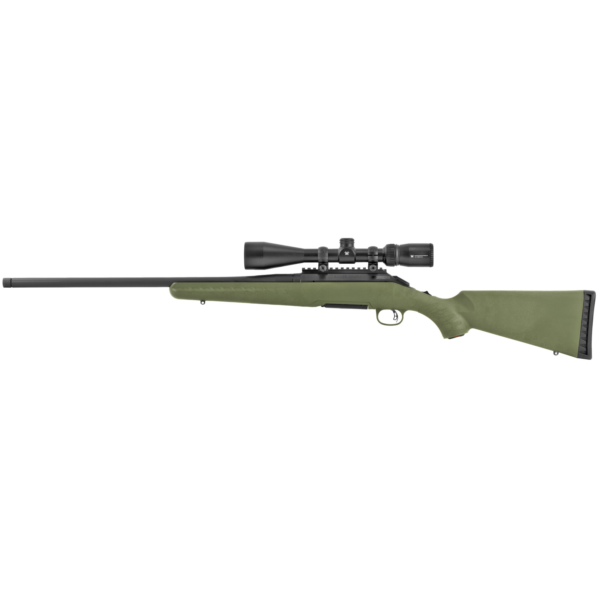 Ruger American Predator 6.5CM 22" TB BA GRN/BLK 4RD Rifle - Firearms ...
