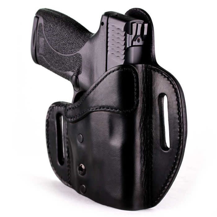 Urban Carry Lock Leather #218 RMR OWB Black RH Holster - Firearms Unknown