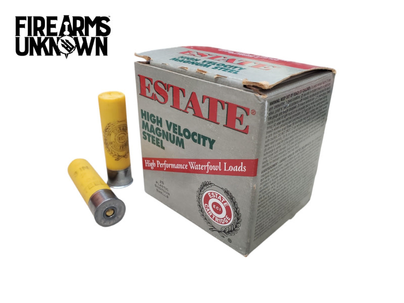Estate 20GA High Velocity 3" 1oz 2 Shot 25rd Box - Firearms Unknown