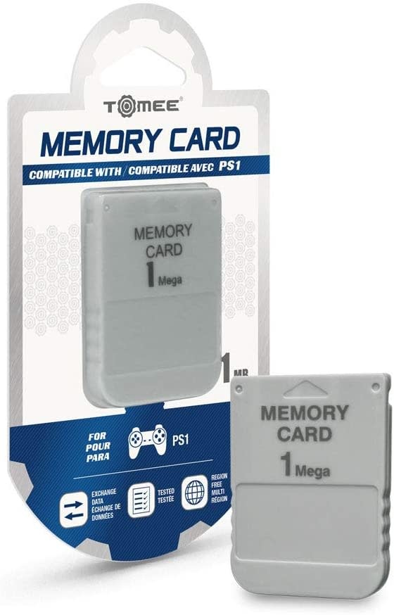 Playstation Playstation ONE PSX PS1 1M Memory Card (Tomee) - Video Game ...