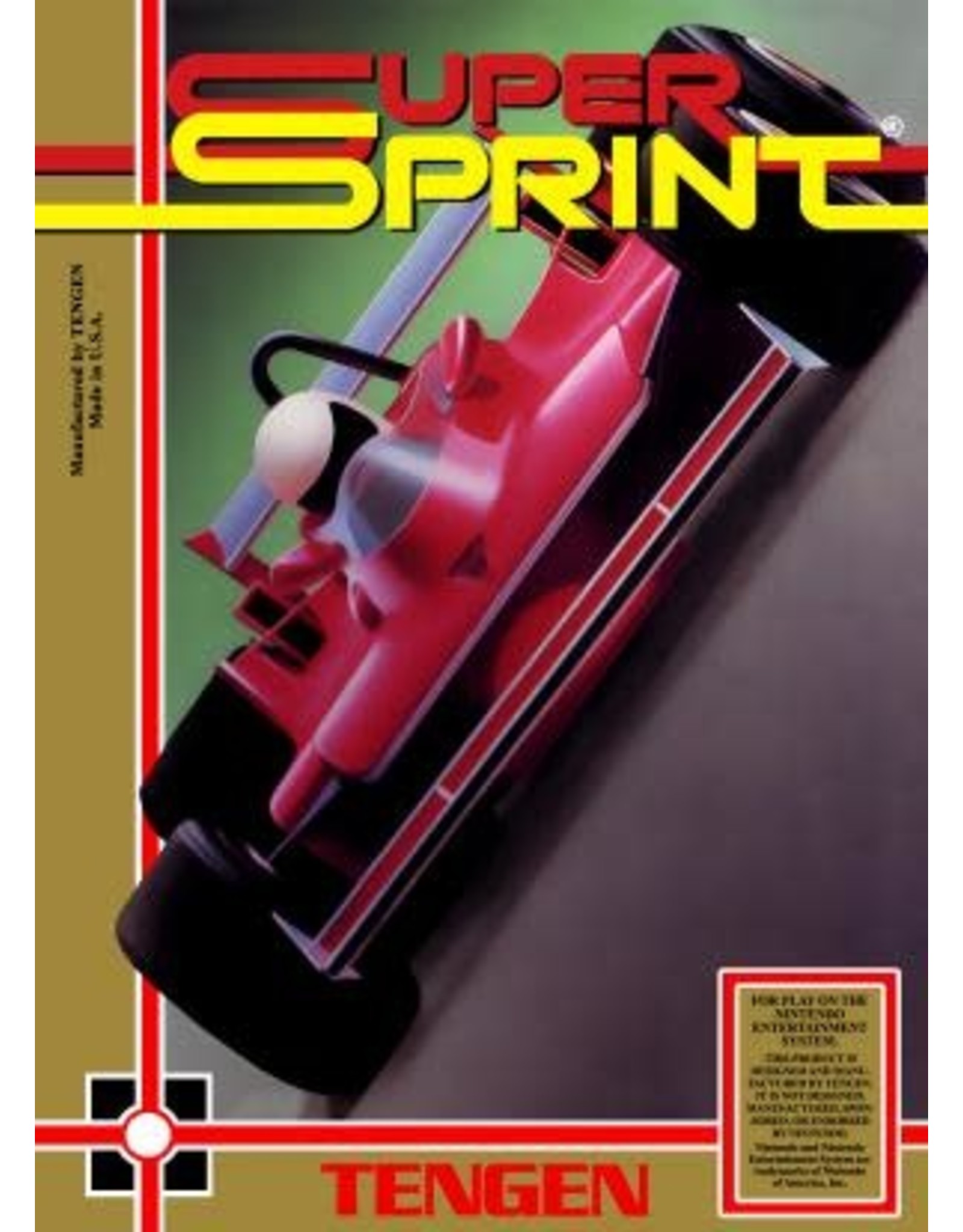 NES Super Sprint (Cart Only, Tengen) - Video Game Trader